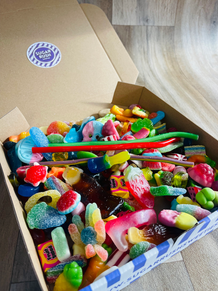 1kg Classic Pick n Mix Box | Sugar Rush Sweeties