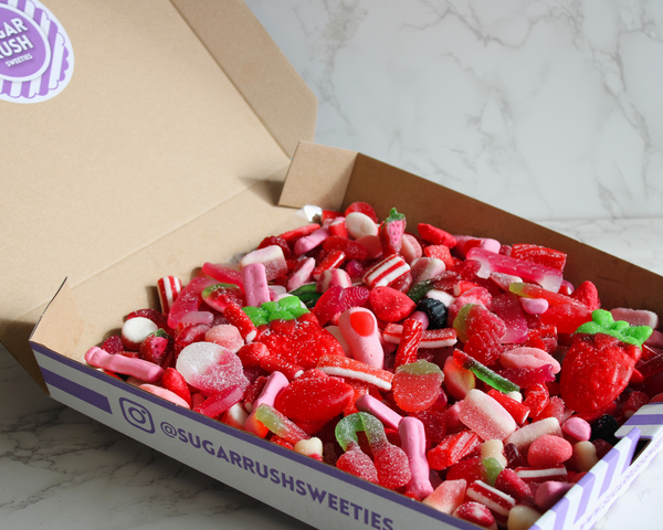 1kg Red Box | Pick N Mix Sweets UK – Sugar Rush Sweeties