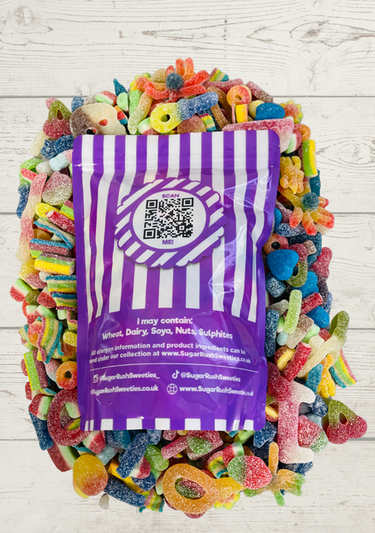 1 Kg Fizzy Box | Fizzy Sweets Online – Sugar Rush Sweeties