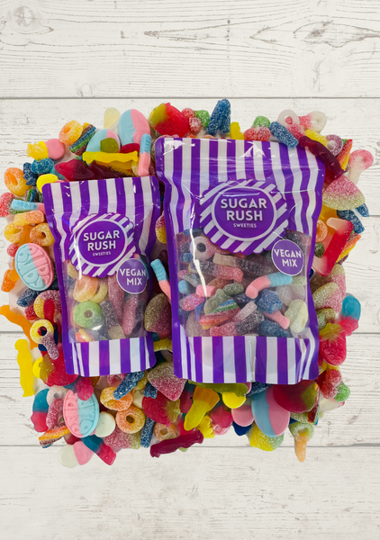 1Kg Vegan Bag | Vegetarian Sweets – Sugar Rush Sweeties