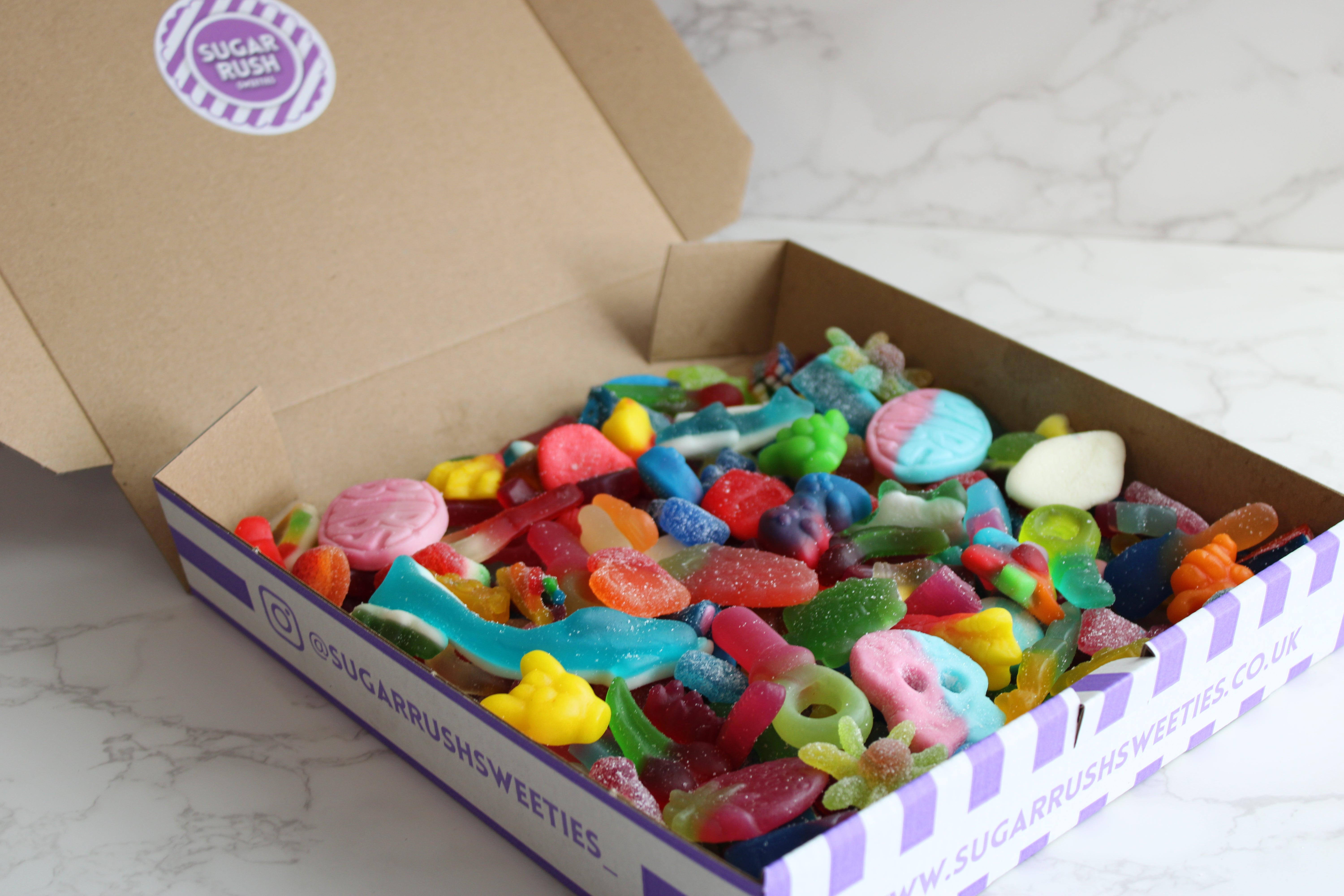 Halal Pick N Mix Sweets | 1Kg Halal Box – Sugar Rush Sweeties
