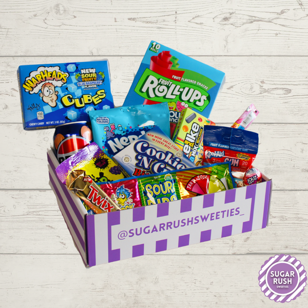 Mystery American Candy Hamper – Sugar Rush Sweeties